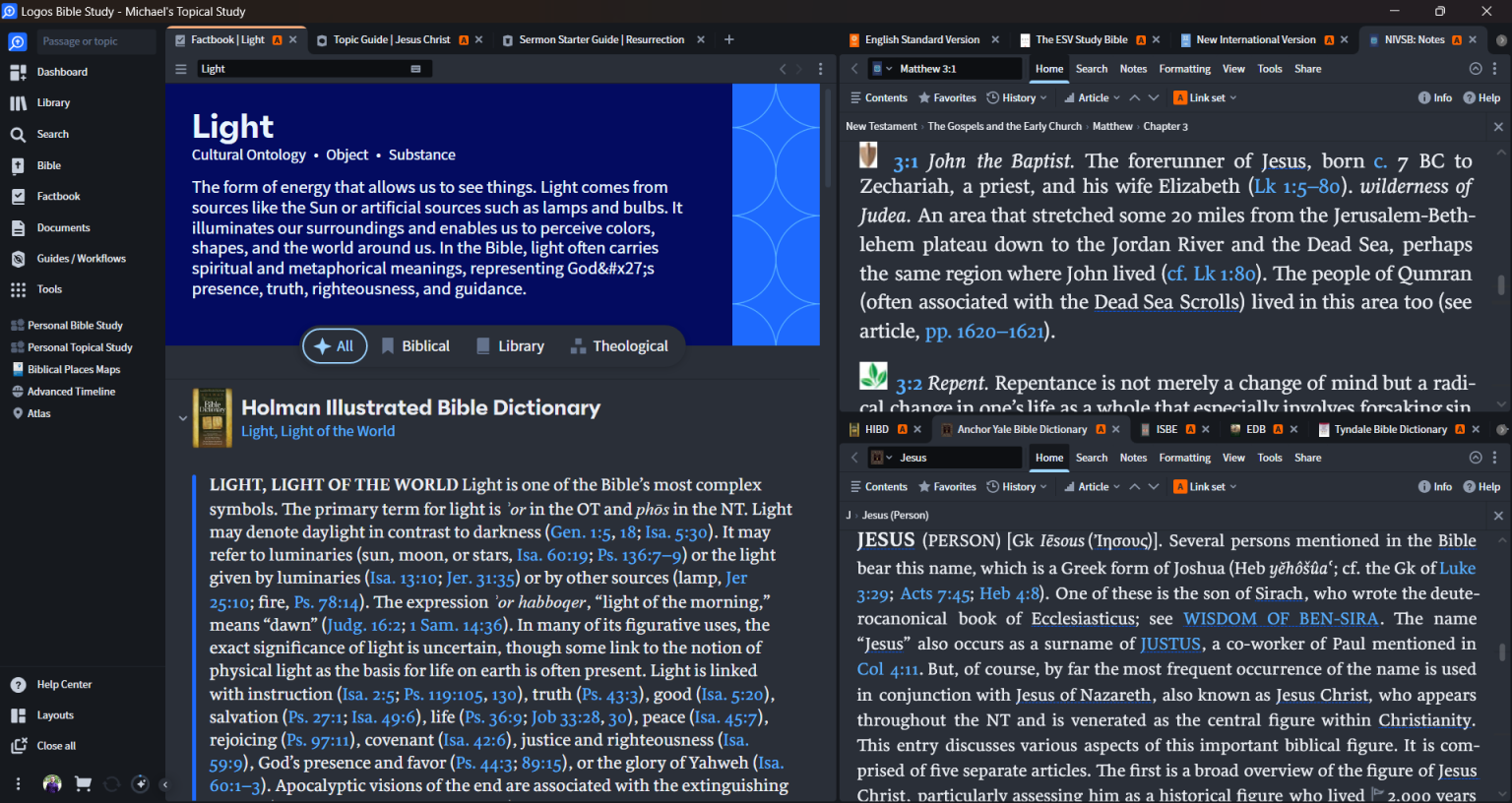 Logos Bible Study Platform - Walk With Scripture